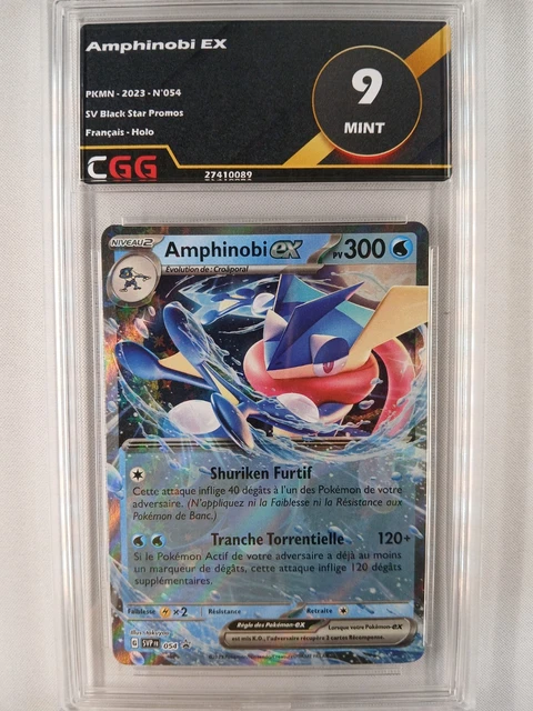 CARTE POKÉMON FR Amphinobi ex (SVP 054) SV Black Star Promos CGG 9 27410089 EUR 1,00 - PicClick FR