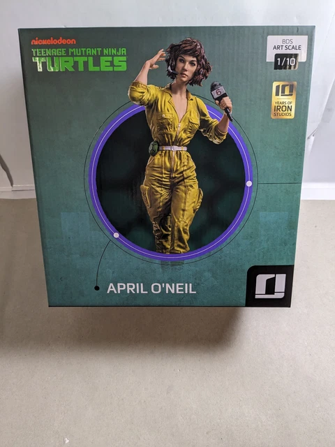 TEENAGE MUTANT NINJA Turtles Type Scale April O'Neal 19 CM 1/10 Iron ...