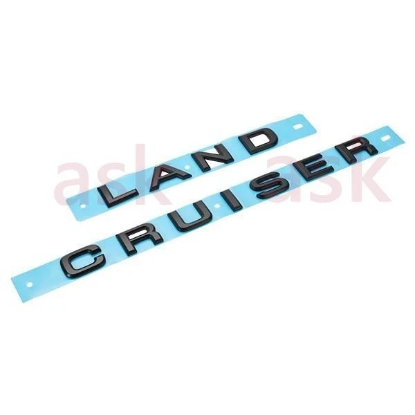 NEW GENUINE TOYOTA LAND CRUISER 300 Series GR SPORTS Rear Emblems SET ...