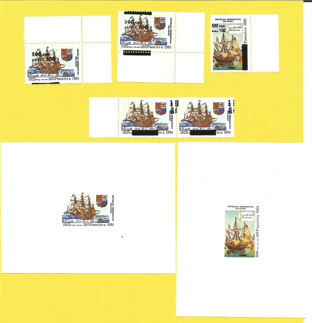 MADAGASCAR MADAGASKAR MALAGASY Bateaux Ship Schiff Rare Set EUR 29,00 ...
