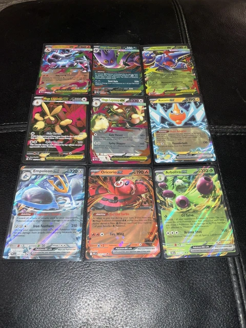 POKÉMON TCG PHANTASMAL Flames 9x bundle Cards Pack Fresh £21.50 ...