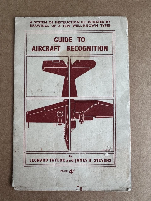 WW2 GUIDE TO Aircraft Recognition 1942 - Air League of the British ...