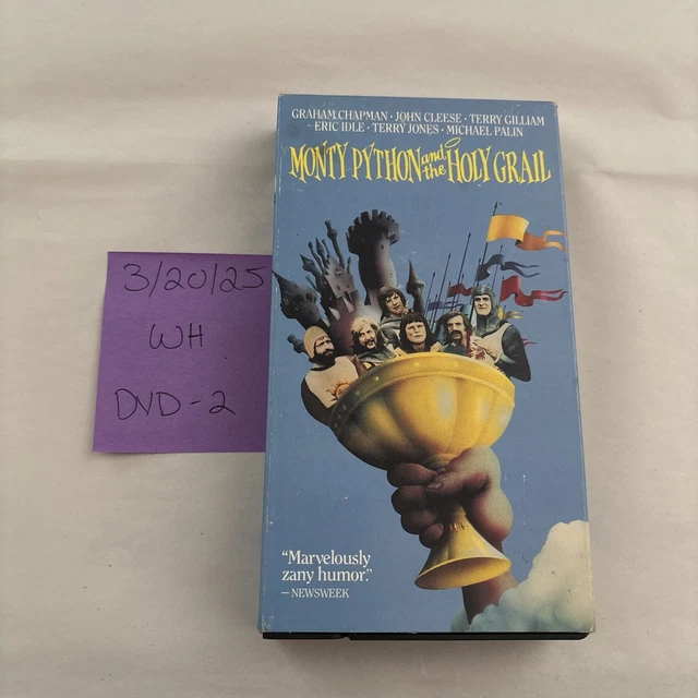 MONTY PYTHON & the Holy Grail (VHS, 1974) $5.99 - PicClick