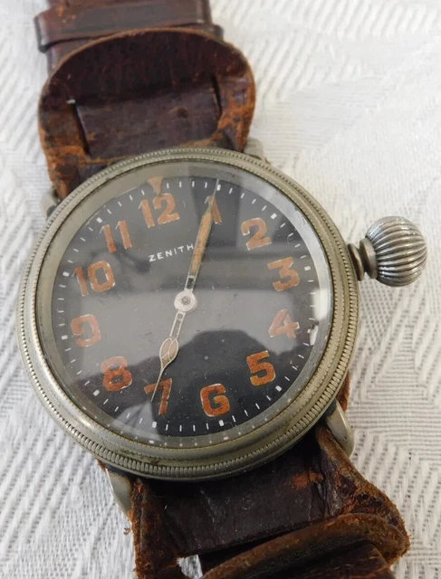 RARE CZECHOSLAVIKIA CZECH Ww1 Ww2 ? Pilots Military Zenith Mens ...