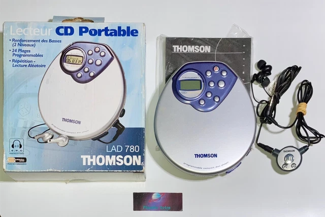 DISCMAN LECTEUR CD Thomson LAD 790 + Télécommande fonctionnel EUR 59,95 ...