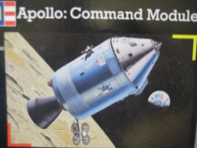 REVELL #04831 APOLLO: Command Module 1:100 Scale Model Kit 2011 Open ...