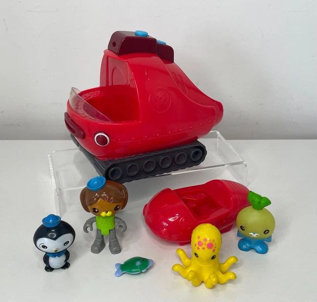 OCTONAUTS GUP X with Dashi, Octopus, Peso And Tunip Figures £21.95 ...
