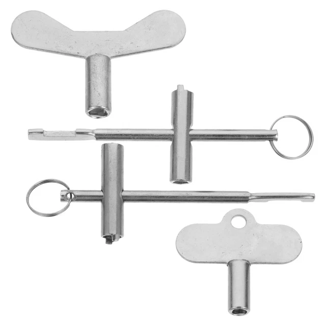 1 SET WATER Meter Key Radiator Utility Key Plumbing Bleeding Air Vent ...