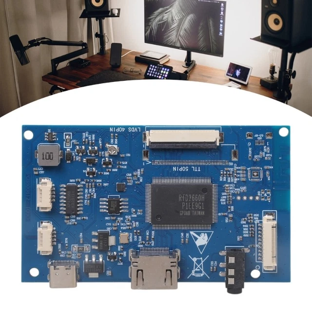 CAPACITIVE TOUCH LCD Screen Drive Control Board 40pin LVDS $26.93 ...