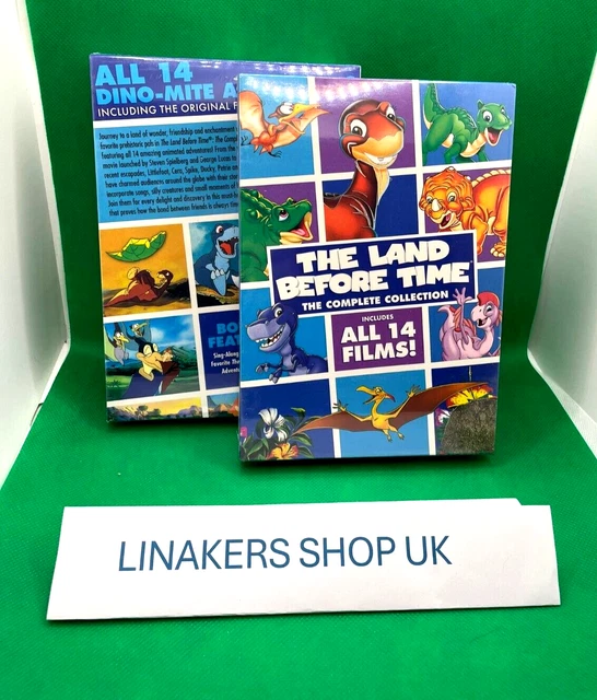 THE LAND BEFORE Time 14 Movies/Films DVD Box Set Complete Series 1-14 ...