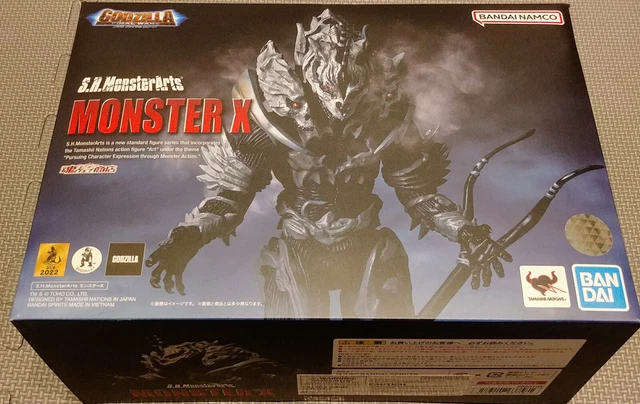 S.H. MONSTERARTS MONSTER X Godzilla Final Wars Action Figure Bandai ...