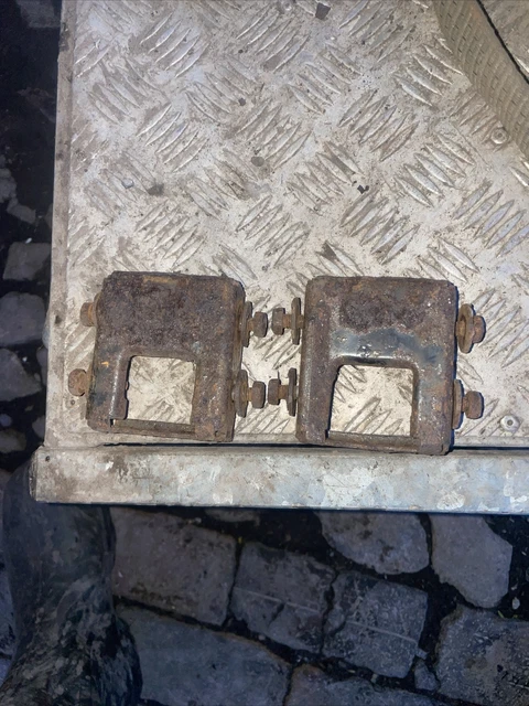 RANGE ROVER P38 Rear Bumper Steel Frame Good Mounts As A Pair £40.00 ...