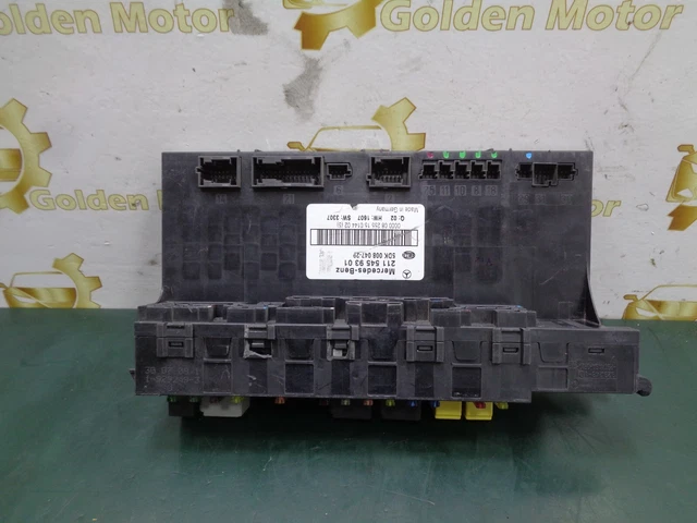 MERCEDES W211 W219 SAM Modul Zentralelektrik Sicherungskasten ...