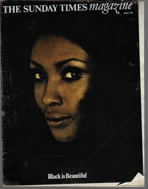 CICELY TYSON EVE ARNOLD James Brown SUNDAY TIMES March 1969 BLACK IS ...