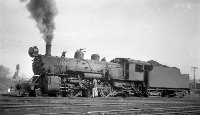 SAL SEABOARD AIR Line Railroad Locomotive Engine No 848 Old Train Photo ...