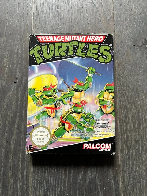 JEU TORTUES NINJA Turtles Nintendo NES PAL FRA complet avec cale en bon ...