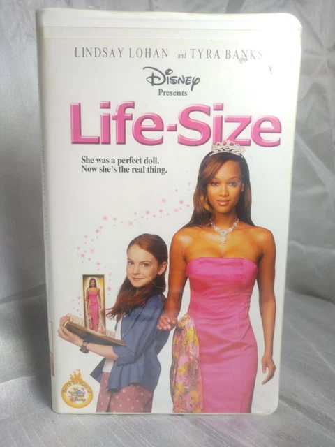 DISNEY LIFE-SIZE (VHS, 2000) Lindsay Lohan Tyra Banks $4.49 - PicClick