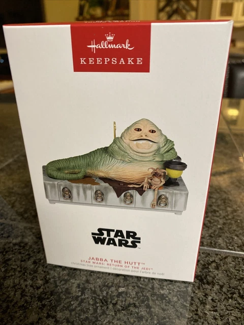 HALLMARK 2023 KEEPSAKE Star Wars Jabba the Hutt Christmas Ornament New ...
