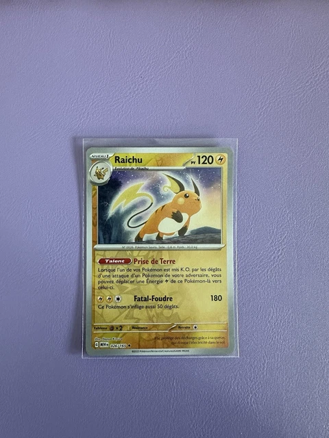 RAICHU REVERSE 026/165 Cartes Pokémon 151 EV3.5 FR EUR 5,70 - PicClick FR