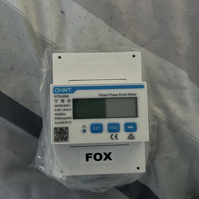 CHINT DTSU666 THREE-PHASE Smart Meter, Rail-DIN Electric Meter £75.00 - PicClick UK