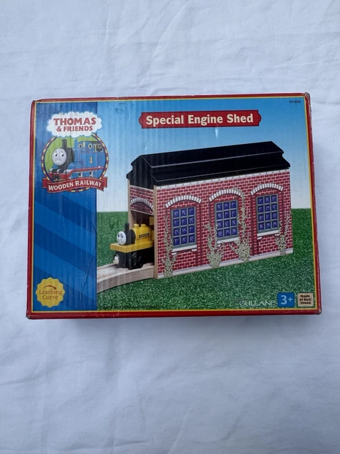 SPECIAL ENGINE SHED; Thomas & Friends Wooden Railway, Wooden Building £ ...