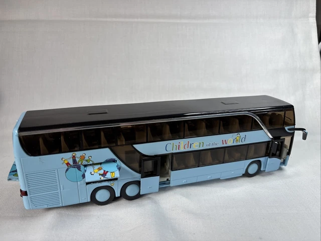 1:55 SIKU SETRA Double Decker Bus Children of the World £5.50 - PicClick UK