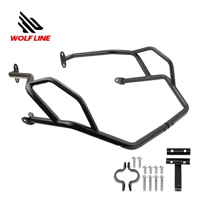 WOLFLINE ENGINE GUARDS Crash Bars For Benelli TRK 502 X BJ 500 GS A ...