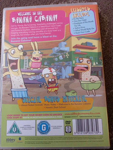 ALMOST NAKED ANIMALS It's My Party Dvd Cartoon 6 Episodes EUR 13,32 ...