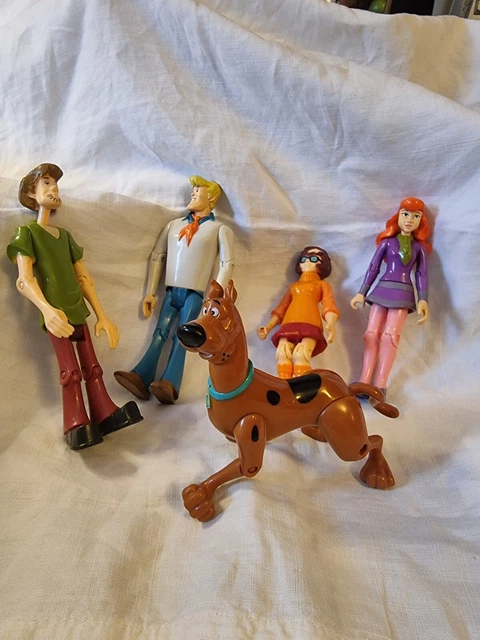 SCOOBY DOO FIGURE Bundle Complete Hanna Barbera Mystery Solving Crew ...