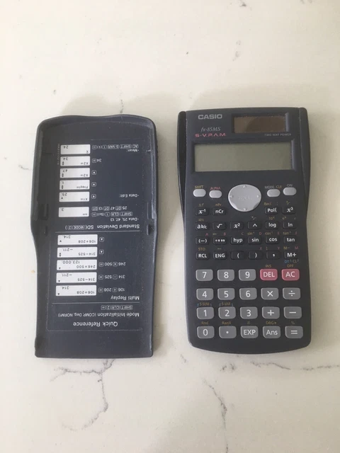 CASIO FX-85MS SCIENTIFIC calculator £5.00 - PicClick UK