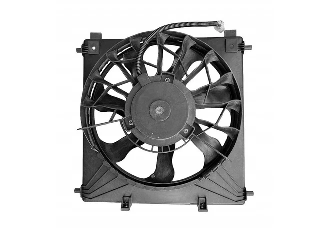 RADIATOR & CONDENSER Cooling Fan Tesla Model S Right 2016 2017 2018 ...