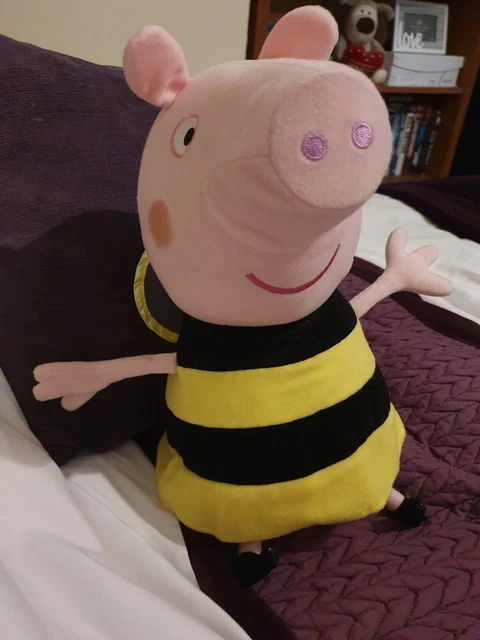 PEPPA PIG BUMBLE Bee Plush Soft Toy With Wings £2.00 - PicClick UK