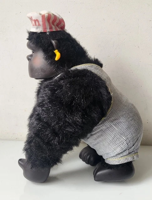 GRAND FONCTIONNE 27CM Peluche année 80 Magical Murphy singe/Gorille ...