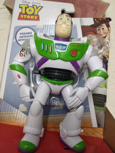 BUZZ L'ECLAIR DISNEY Pixar Toy Story Figurine articulée 19 cm Mattel ...