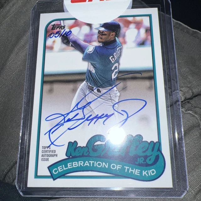 2024 TOPPS SERIES 1 Ken Griffey Jr. Celebration of the Kid Auto KIDA ...