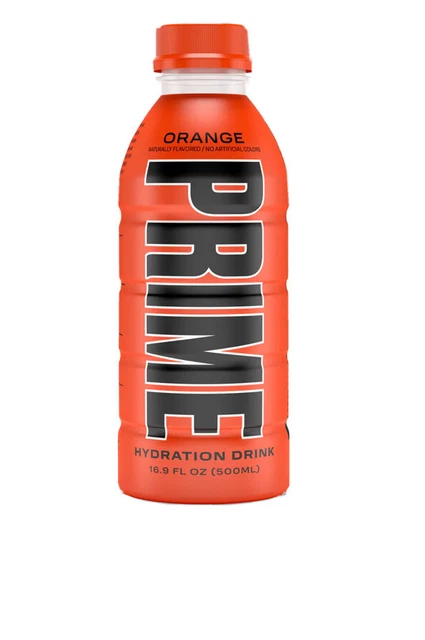 PRIME BEVANDA IDRATANTE arancione di Logan Paul x ksi 500 ml nuovissima ...