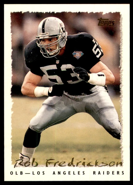 1995 TOPPS ROB Fredrickson Los Angeles Raiders #97 EUR 1,38 - PicClick FR