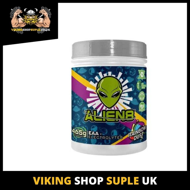 ALIEN8 EAA + Electrolytes, Rainbow Dust - 465 grams £23.98 - PicClick UK
