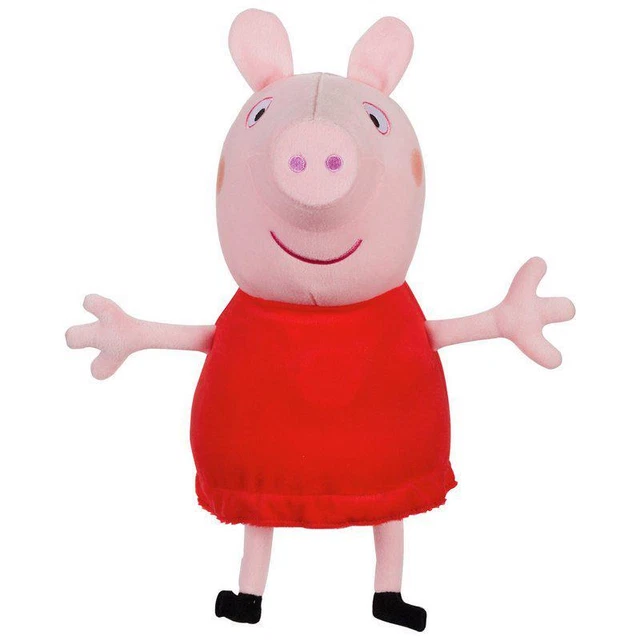 PEPPA PIG TALKING Red Dress Peppa Plush £24.99 - PicClick UK