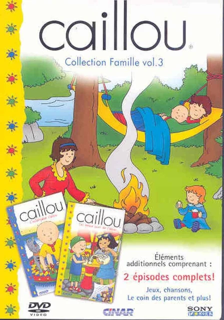 CAILLOU : COLLECTION famille, vol. 3 (Version française) $24.06 ...