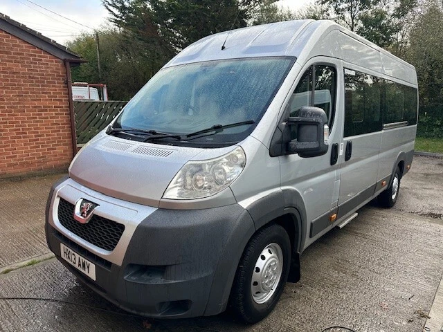 2013 PEUGEOT BOXER 17 Seater Minibus Low Mileage 45k £5,995.00 ...