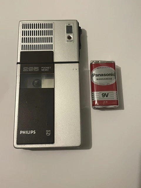 PHILIPS POCKET MEMO 295 Mini Cassette Voice Recorder Dictaphone £29.99 ...