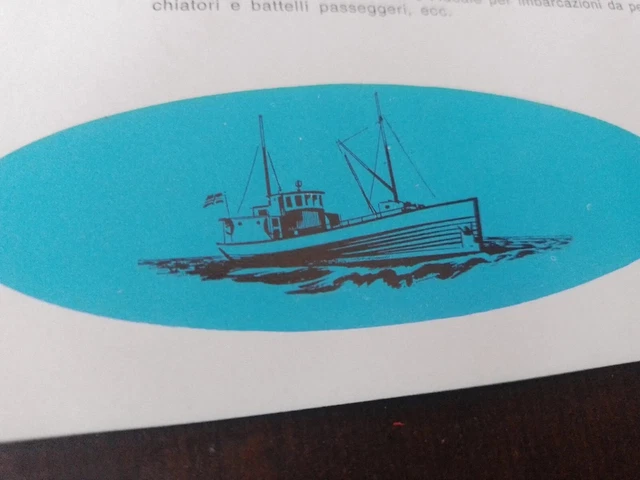 SCANIA VABIS MOTEURS Marins 6 Cylindres Moteur D11 Brochure Originale ...