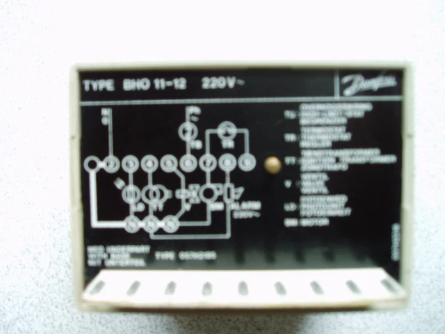 DANFOSS BHO11 CONTROL BOX for PRESSURE JET BURNER / SPACE HEATER £40.00 ...