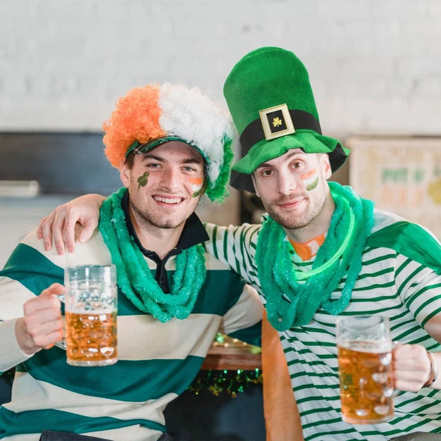 ST PATRICK’S DAY Cap Decor Irish Party Shamrock Top Hat Decorative ...