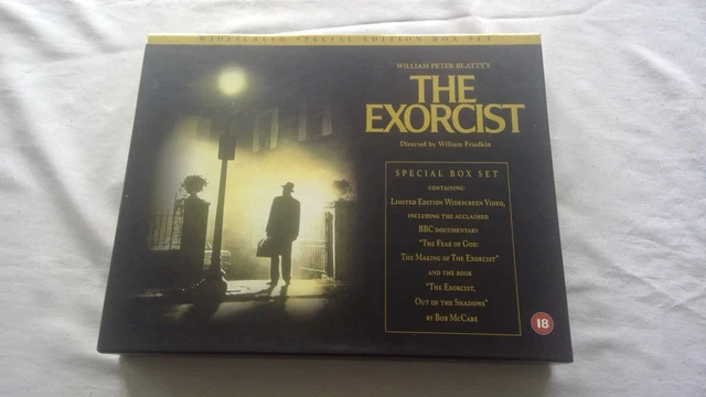 THE EXORCIST WIDESCREEN Special Edition VHS Box Set £10.00 - PicClick UK