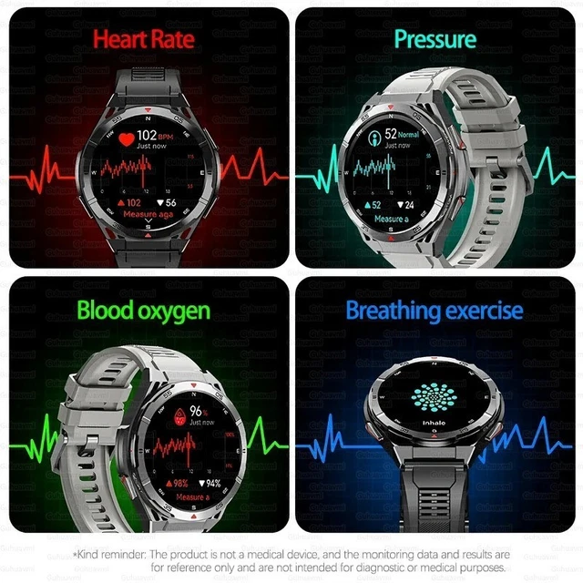 10ATM IP69 WATERPROOF Swimming Smart Watch GPS Activity Tracker Sport ...