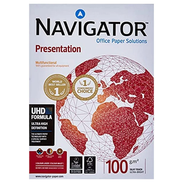 NAVIGATOR PRESENTATION PRINTER Paper | A4 (210 x 297 mm) 100gm2 | 500 ...