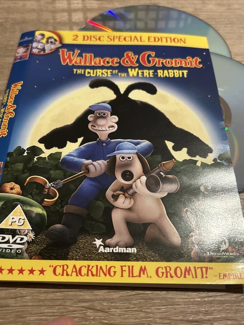 WALLACE AND GROMIT - The Curse Of The Were Rabbit (DVD, 2006) £1.80 ...