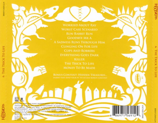 THE HOOSIERS - & The Trick To Life (CD, Album, Enh, Yel) $18.05 ...